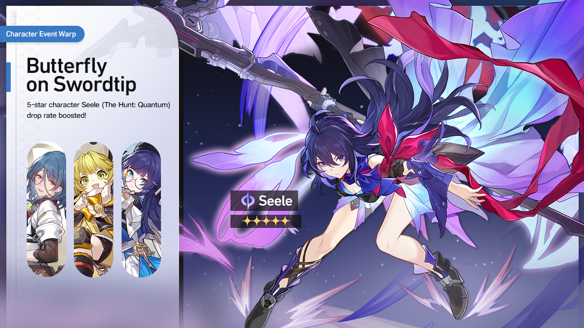 Sự Kiện Seele - Butterfly on Swordtip của Honkai: Star Rail đã thu về ...