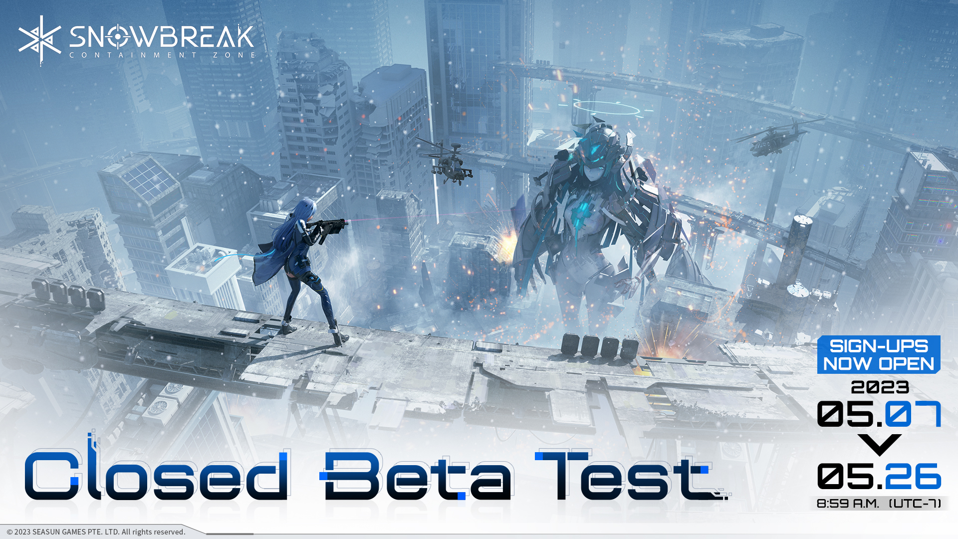 Snowbreak Containment Zone mở bản thử nghiệm Closed Beta